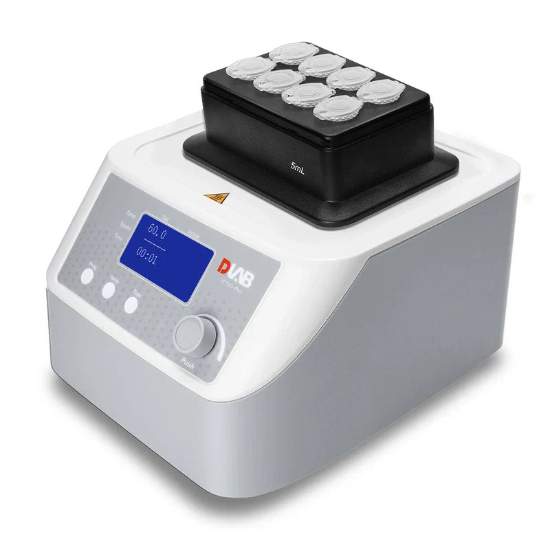 LCD Digital Dry Bath with Heating, DLAB – Appleton Woods | UK Lab Supplies