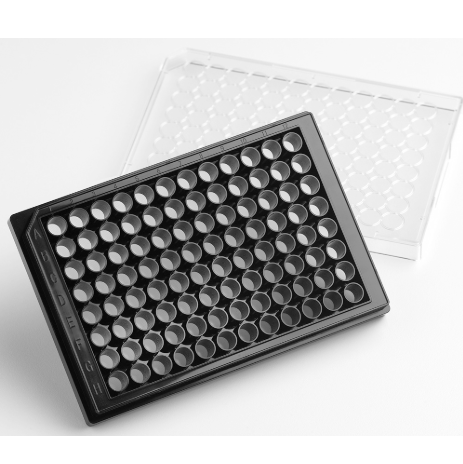 Corning 96 Well Black Clear Square Bottom Plasma Treated,Micro-Cavity – Appleton Woods | UK Lab ...