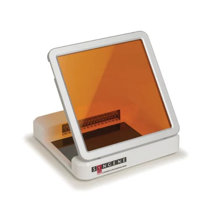 Blue slimline LED transilluminator, 10x12cm + sliding tray for InGeniu ...