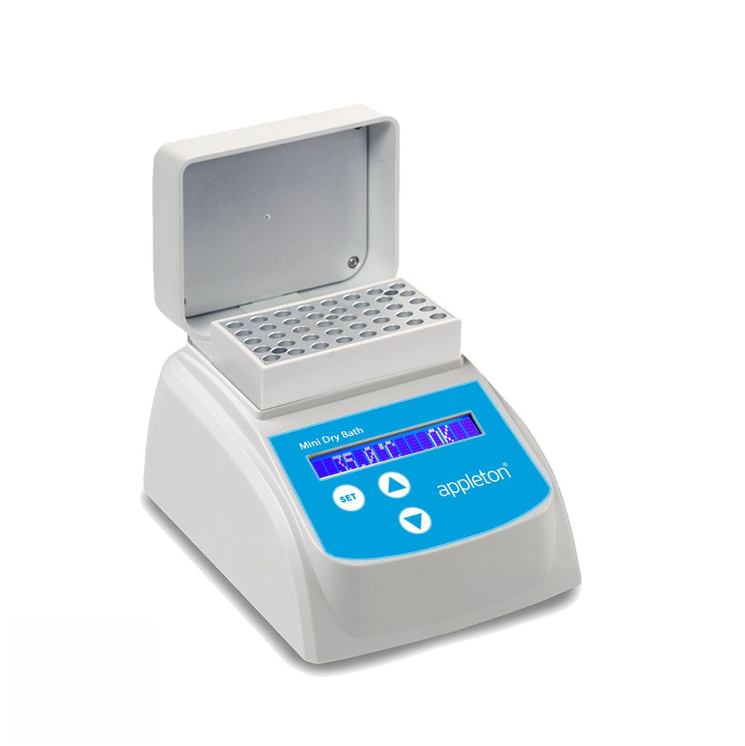 Mini Dry Bath with Heated Lid, Appleton – Appleton Woods | UK Lab Supplies