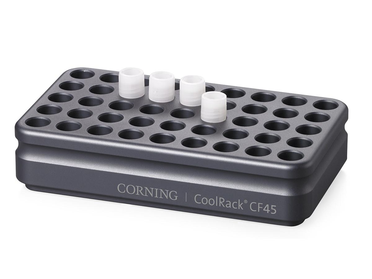 CoolRack CF45, holds 45 cryovial or FACS tubes – Appleton Woods | UK ...