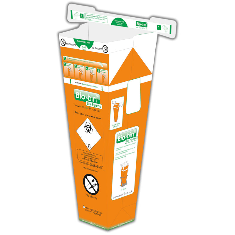 Bio-bin Infectious Waste Containers, Econix – Appleton Woods | UK Lab ...