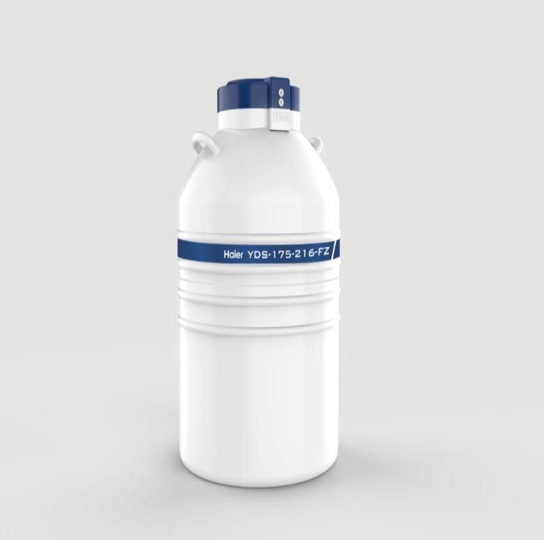 Liquid Nitrogen Smart Series sample storage cryovial store, LN2 capaci ...