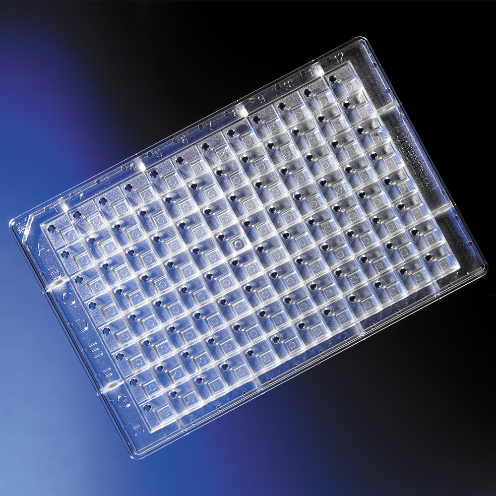 96 Well Protein crystallisation plates, conical, flat bttm, 1ul, Corni ...