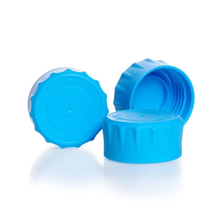 YOUTILITY Screw Cap GL 45, cyan polypropylene, Duran – Appleton Woods ...