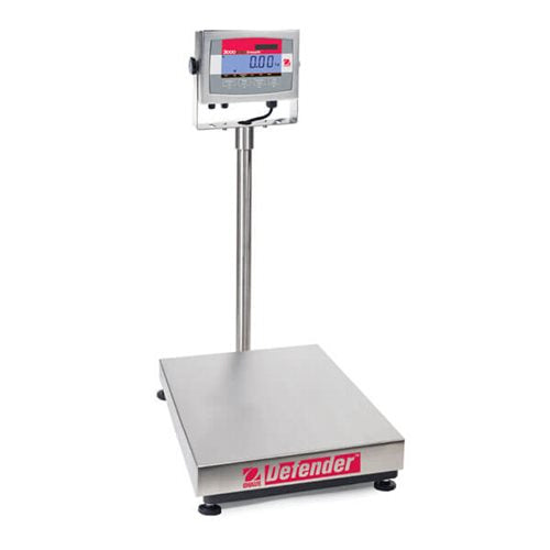 Defender 3000 Stainless Steel Bench Scale, 30 kg, 10 g, Ohaus ...