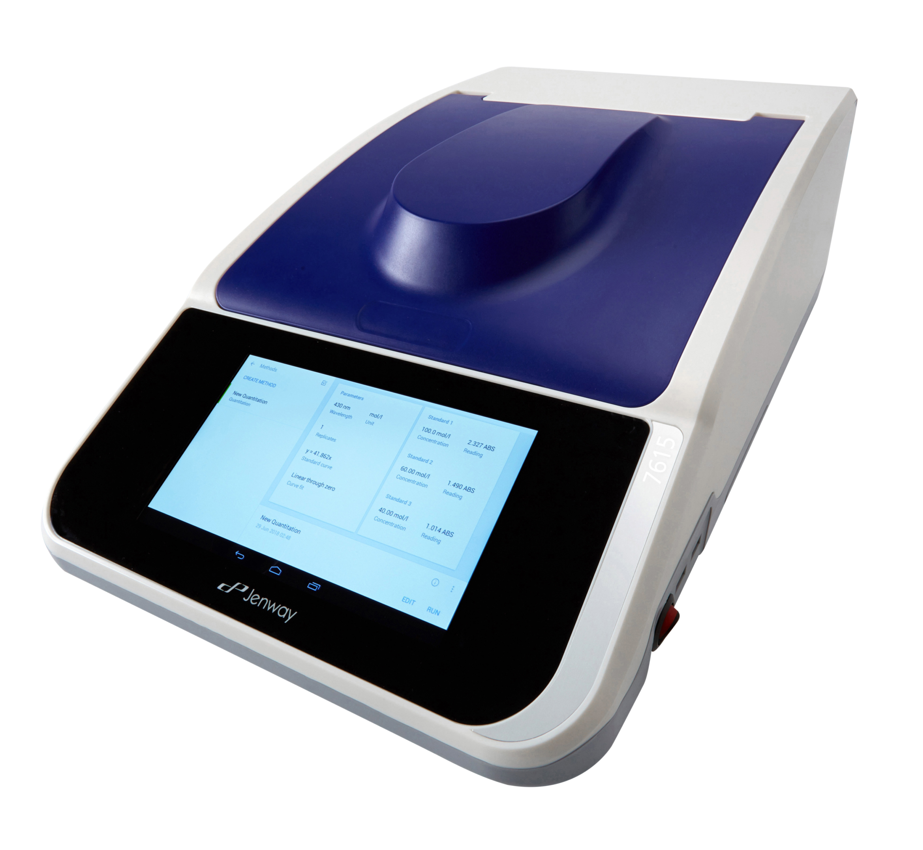7615 Split Beam UV/Vis Spectrophotometer, Jenway – Appleton Woods | UK ...