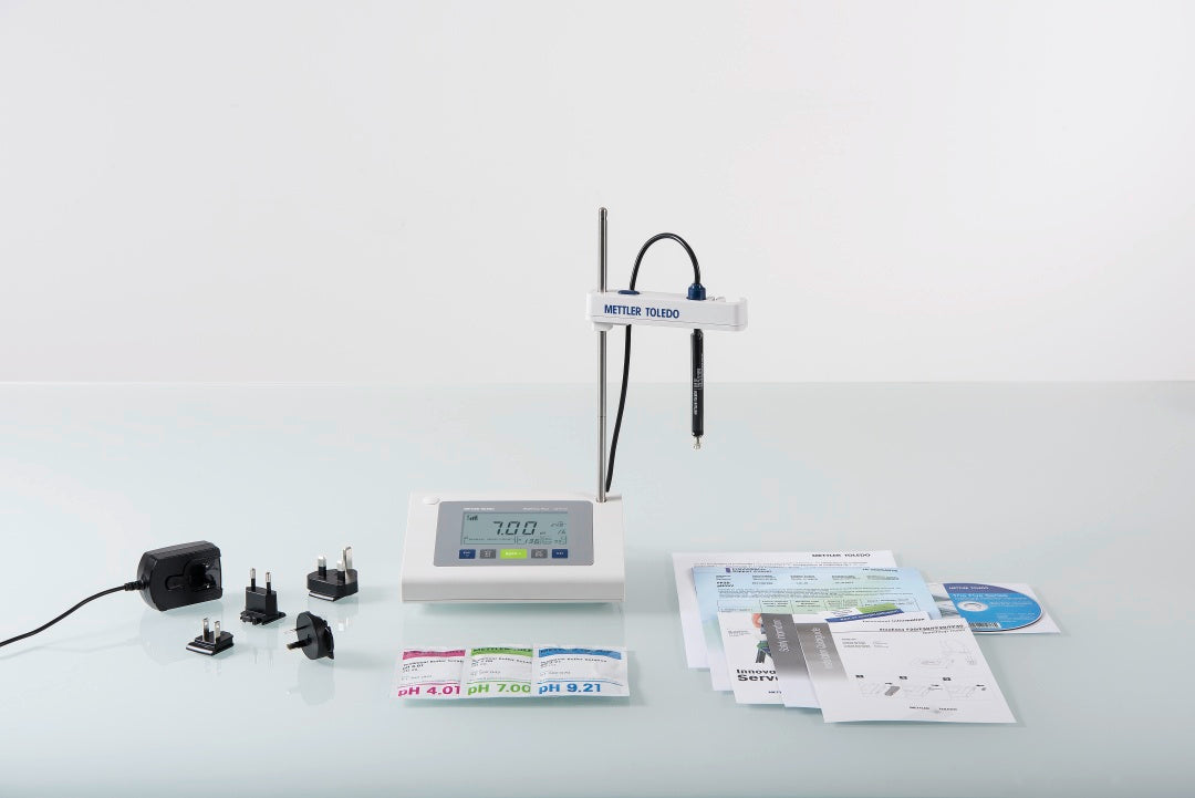 FiveEasy Plus FP20-Bio standard benchtop pH/mV meter with LE410 sensor ...