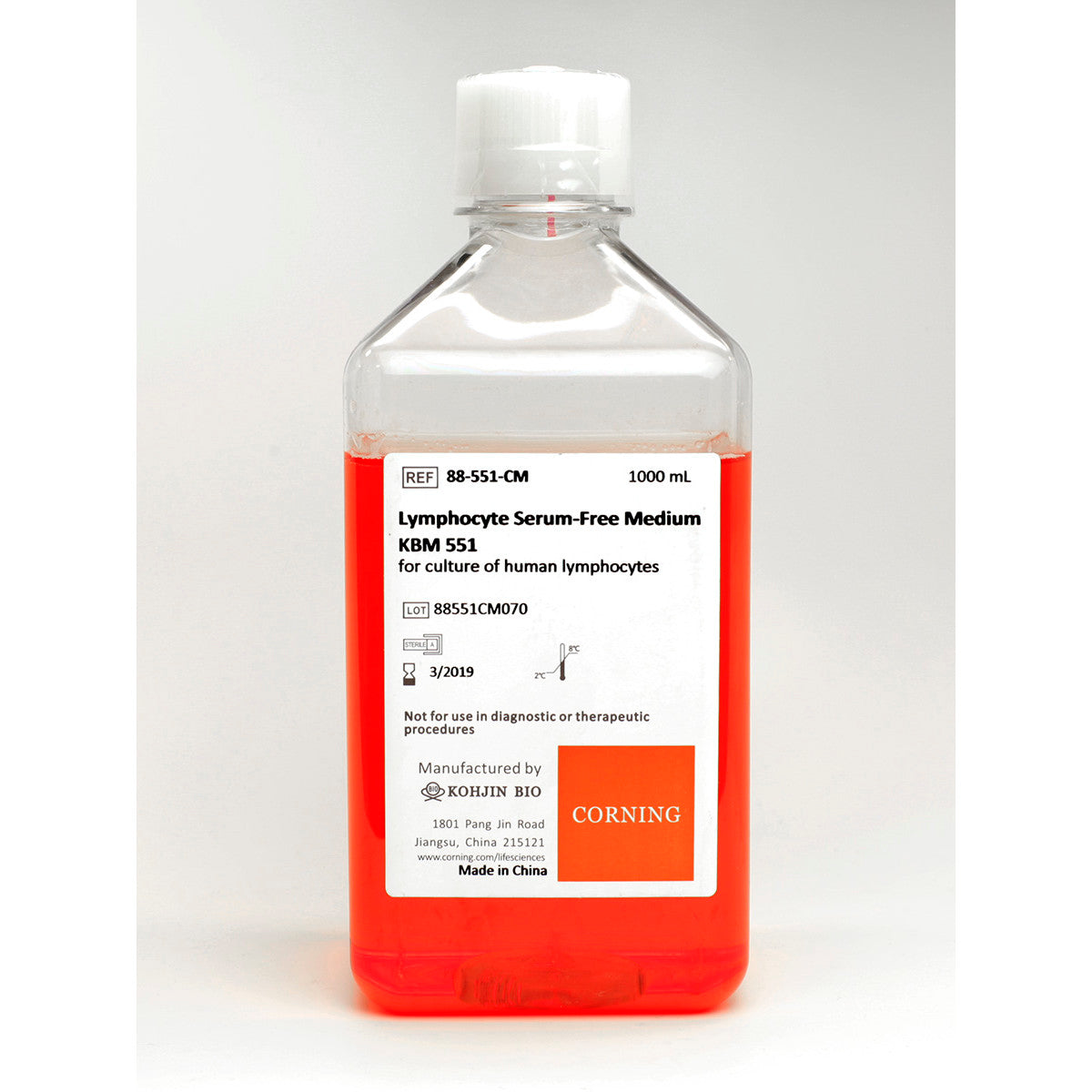Corning? Lymphocyte Serum Free Medium – Appleton Woods | UK Lab Supplies