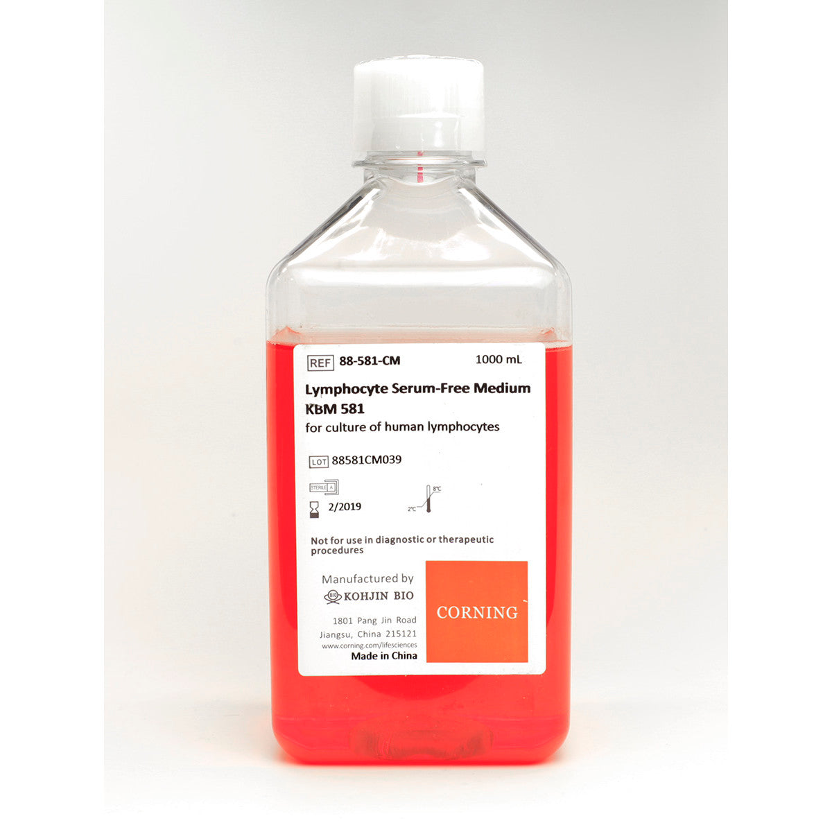 Corning? Lymphocyte Serum Free Medium – Appleton Woods | UK Lab Supplies