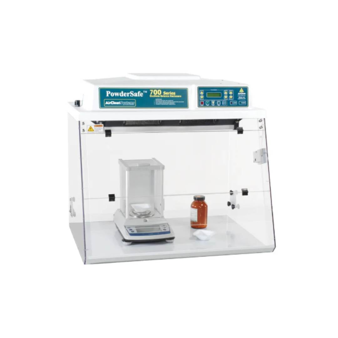 48 PowderSafe Type A ductless balance enclosure, AirSafe automatic saf ...