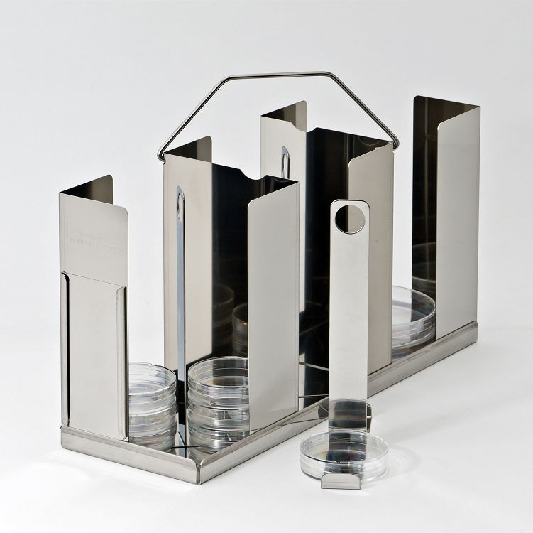 Petri dish racks, metal – Appleton Woods | UK Lab Supplies