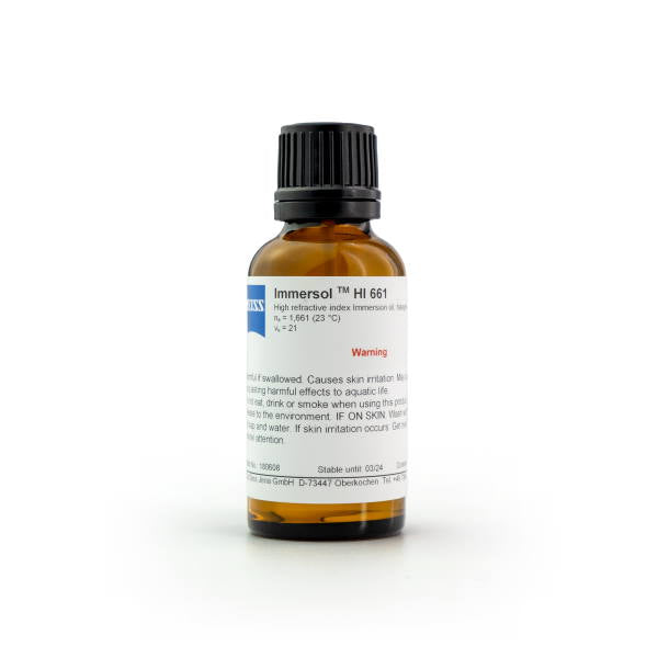 Immersion oil, Zeiss – Appleton Woods | UK Lab Supplies