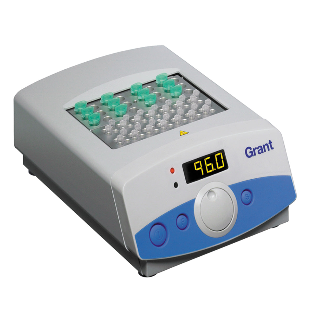 Digital dry block heater, 200°C, Grant – Appleton Woods | UK Lab Supplies