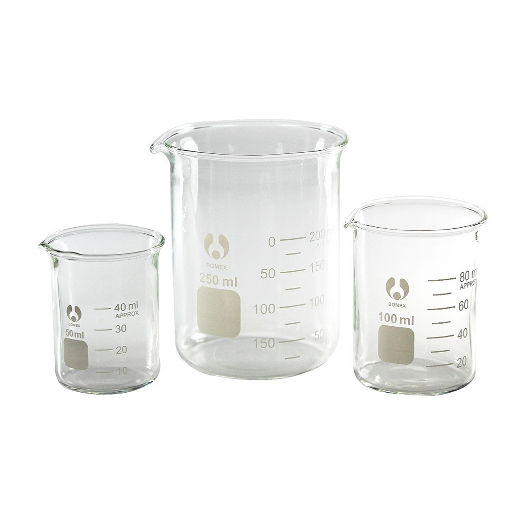 Low Form Glass Beakers, Bomex – Appleton Woods | UK Lab Supplies