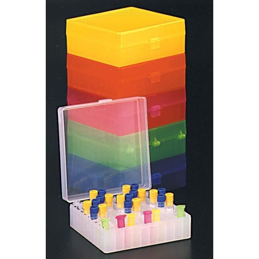 100 well freezer rack, fl assorted – Appleton Woods | UK Lab Supplies