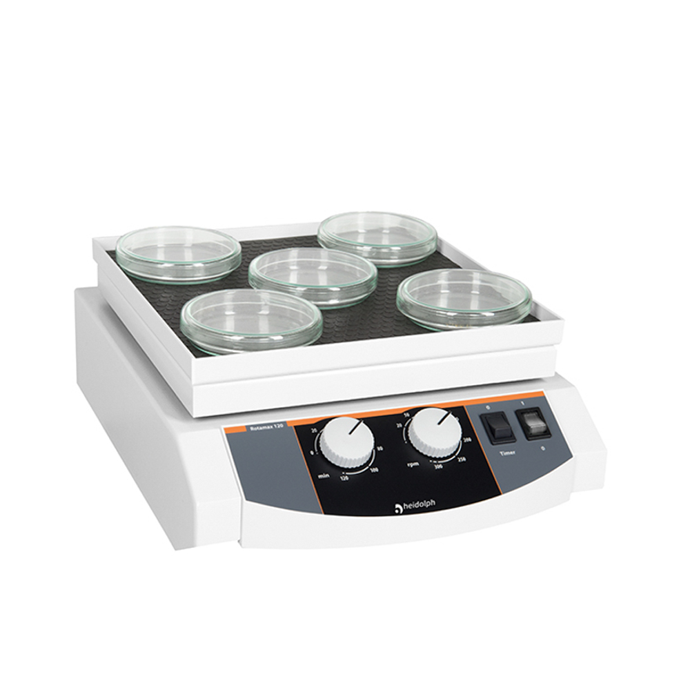 Orbital shaker, Rotamax 120, Heidolph – Appleton Woods | UK Lab Supplies