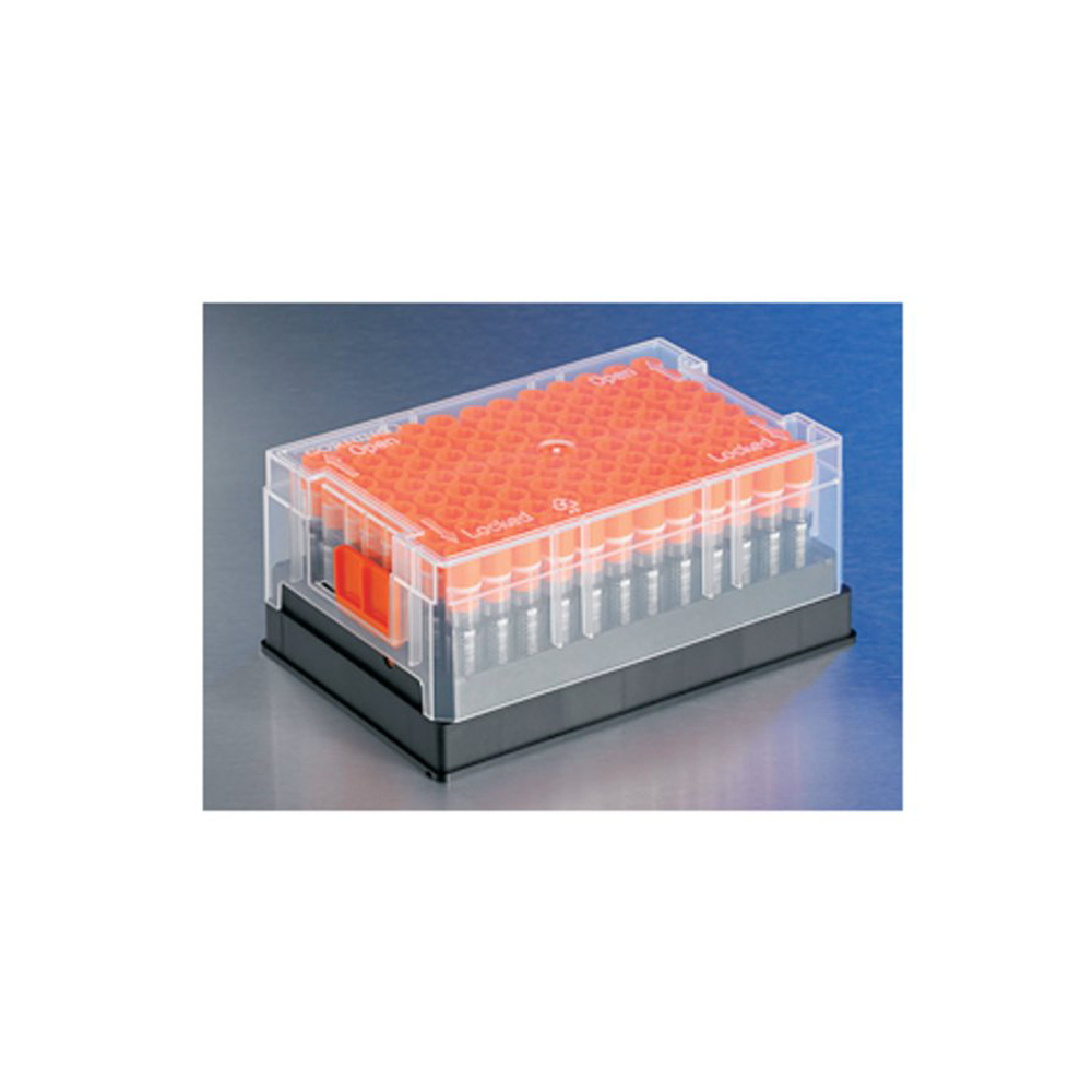 384 2D Bar Coded Storage Tubes, Square, Racked – Appleton Woods | UK ...